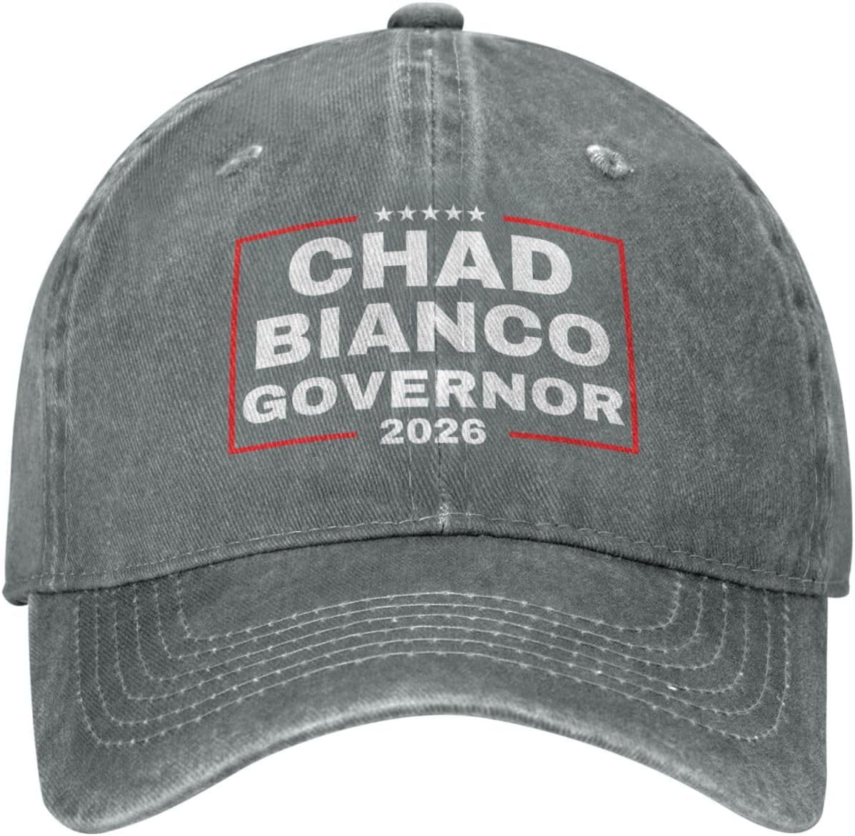 Chad Bianco for Governor 2026 Hat Chad Bianco 2026 Washed Baseball Caps ...