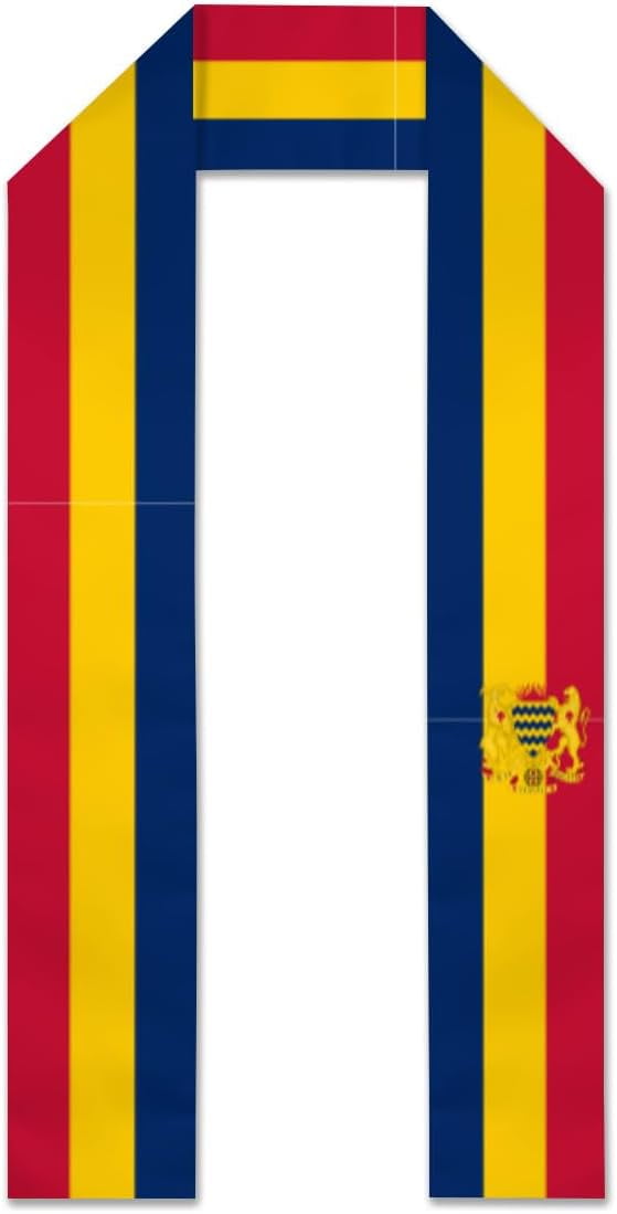 Chad Flag Graduation Stole Graduate Shawl Sash Scraf Gift For Abroad ...