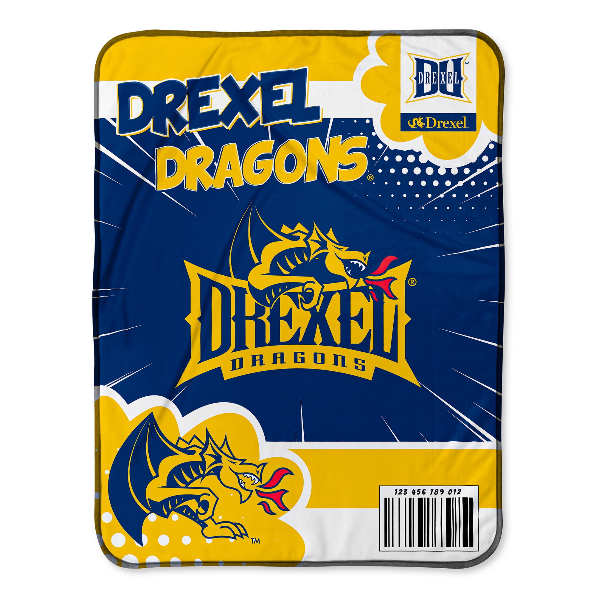 Chad & Jake Drexel Dragons 30" x 40" Comic Theme Baby Blanket - Walmart.com