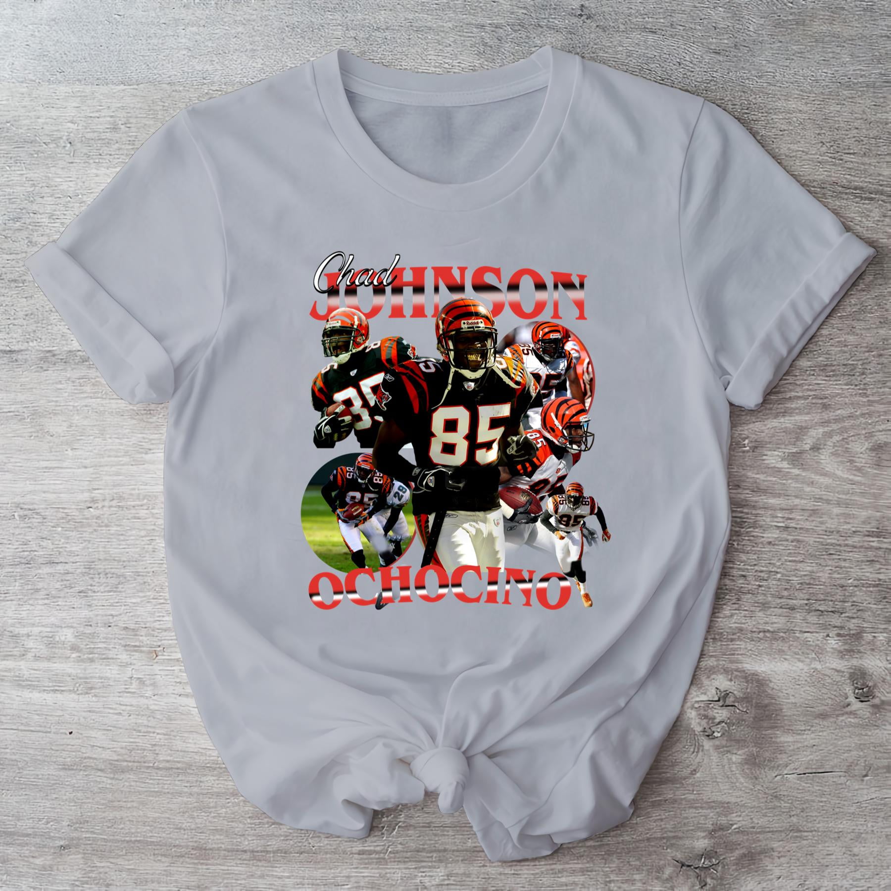Chad Johnson Vintage 90s Graphic Style T-Shirt, Chad Johnson Shirt ...