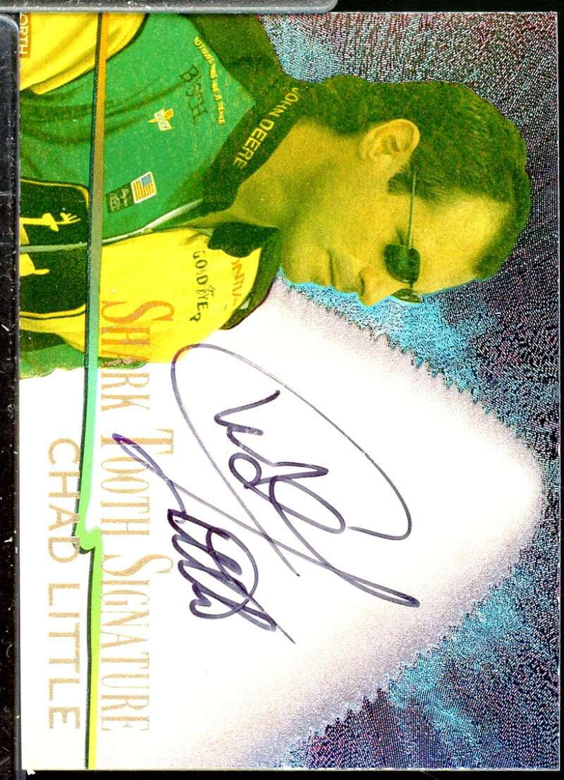 Chad Little Card 1997 Race Sharks Shark Tooth Signatures #ST13 ...
