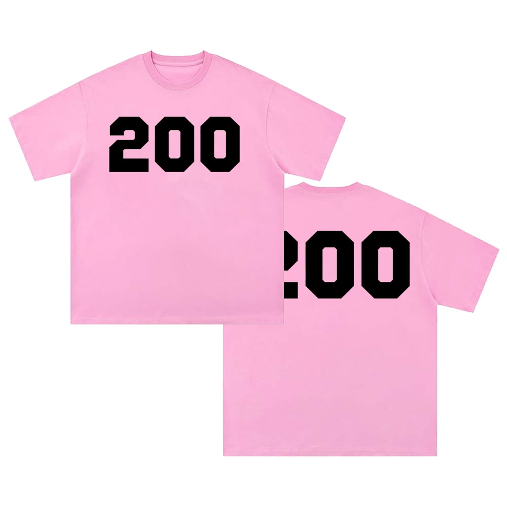 Chad Powers 200 Logo T-shirt 2025 Tv Show Crewneck Short Sleeve Cotton ...