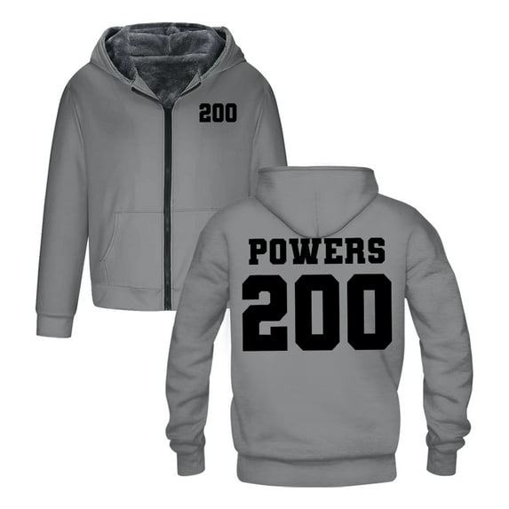 Chad Powers 200 Zipper Hoodie Long Sleeve Streetwear Women Men Winter ...