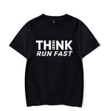 Chad Powers Merch Think Fast Run Fast Graphic Printed Tee T-Shirt ...