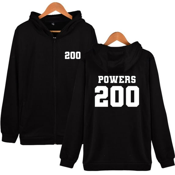 Chad Powers Number 200 Merch Zipper Hoodie – Unisex Full-Zip Graphic ...
