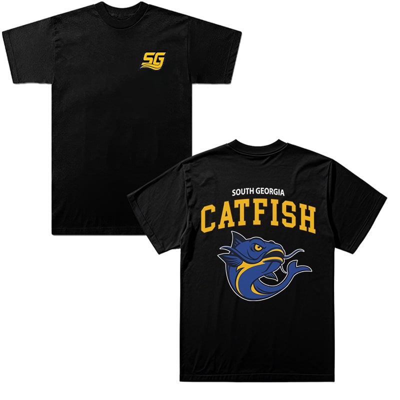 Chad Powers South Georgia Cat Fish T-shirt Summer Unisex Short-sleeved ...