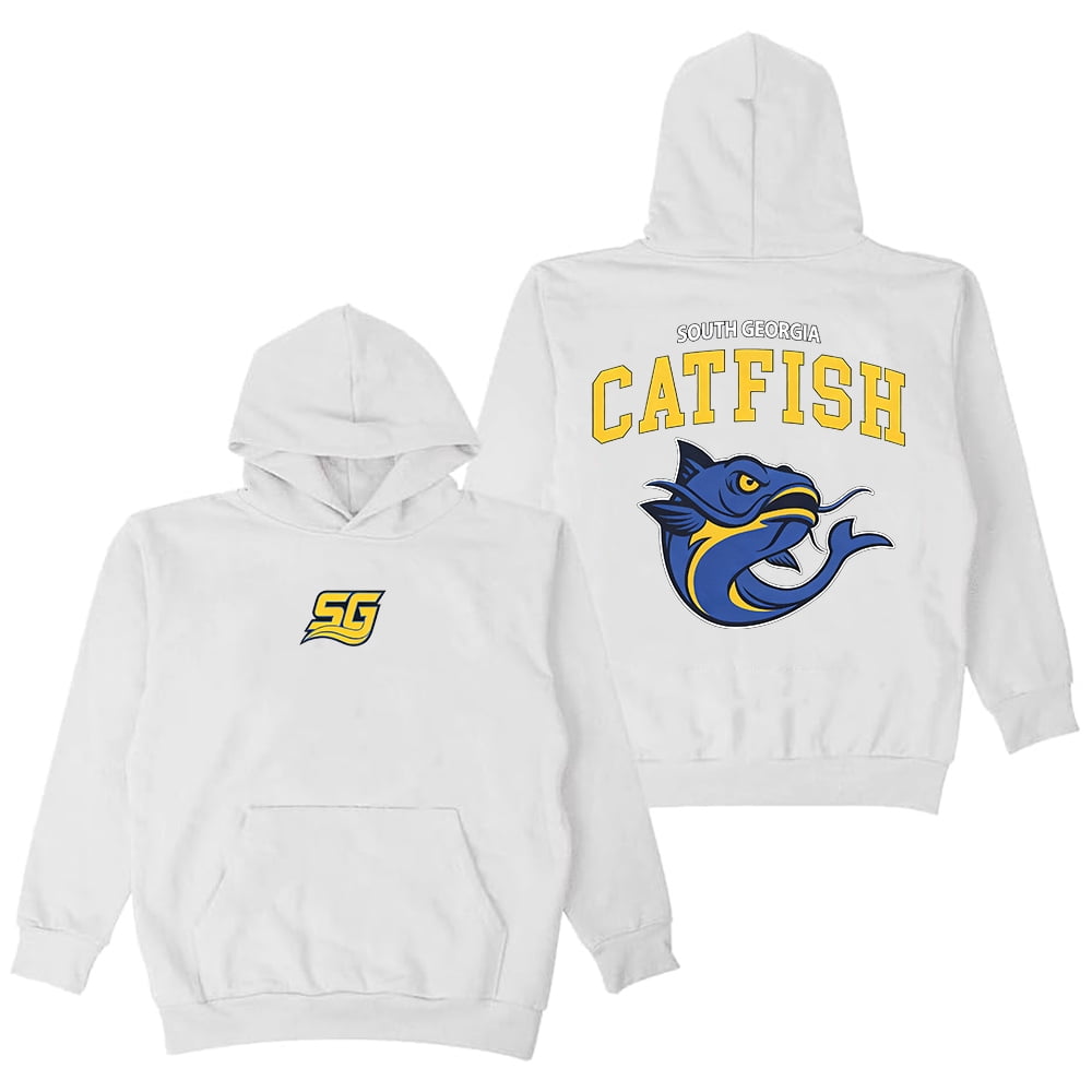 Chad Powers South Georgia Catfish Logo Hoodie Long Sleeve Streetwear ...