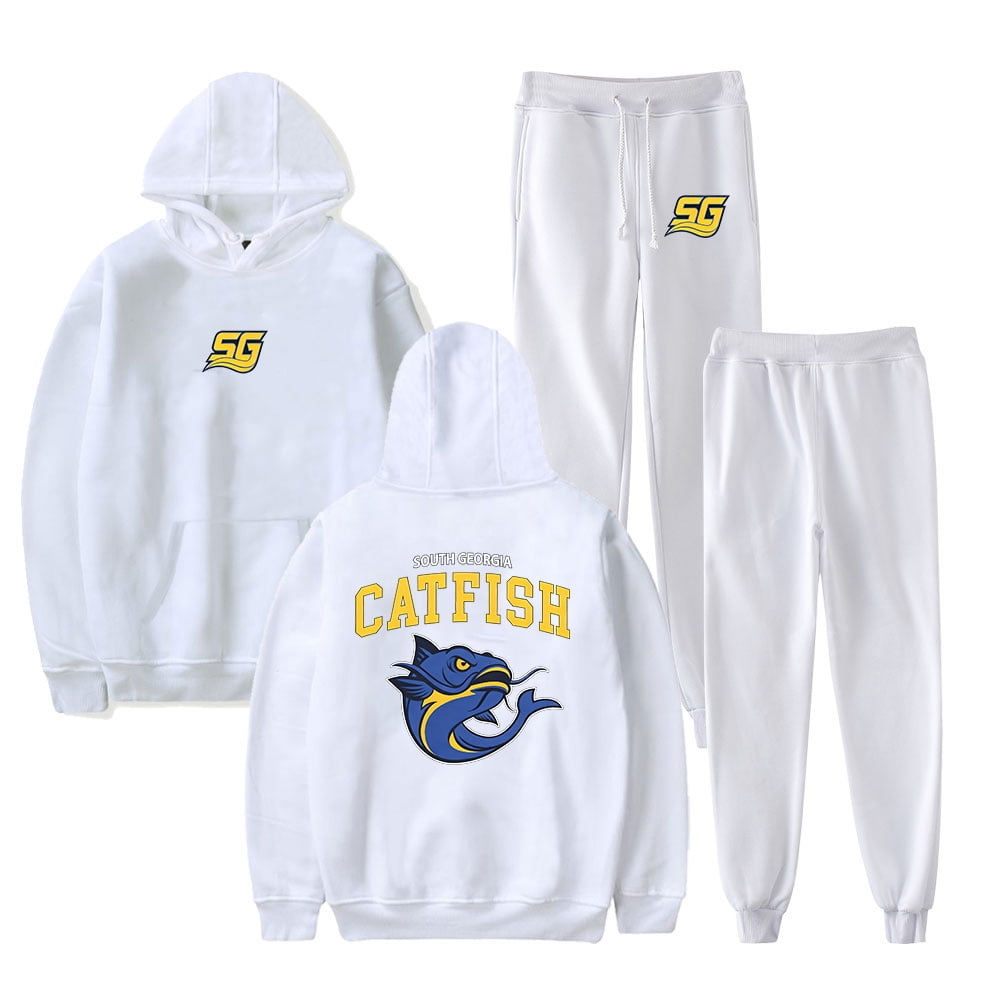 Chad Powers South Georgia Catfish Logo Hoodie Pants Two Piece Set ...