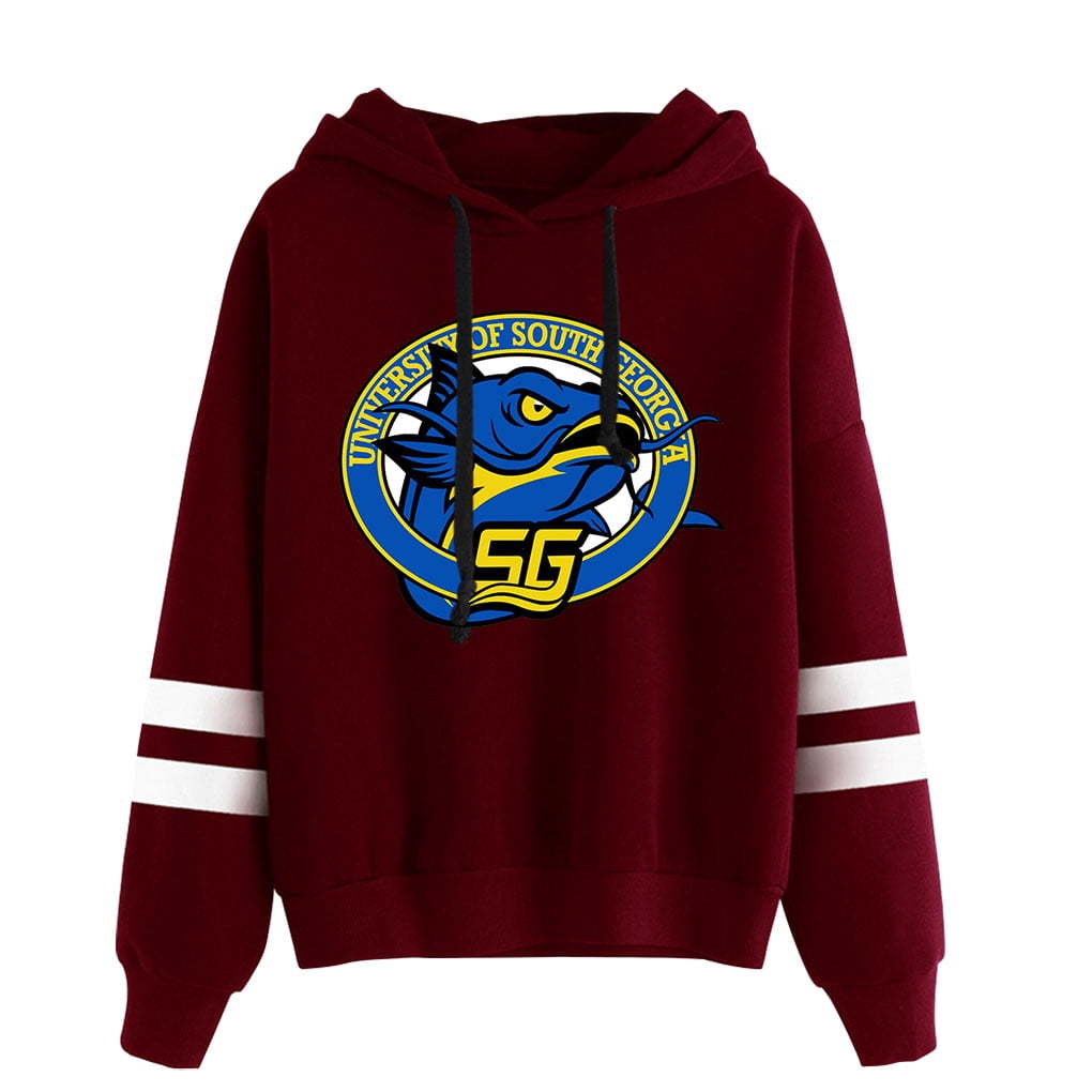 Chad Powers South Georgia Catfish Logo hooded tv show merch drawstring ...