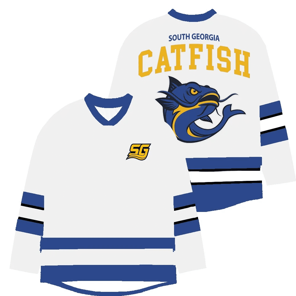 Chad Powers South Georgia Catfish V-Neck Jersey Sweatshirt – Unisex ...