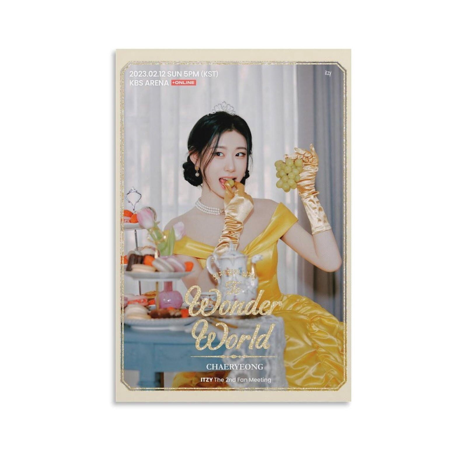 Chaeryeong ITZY Kpop ITZY MIDZY Let's Fly! To Wonder World Korea Kpop ...