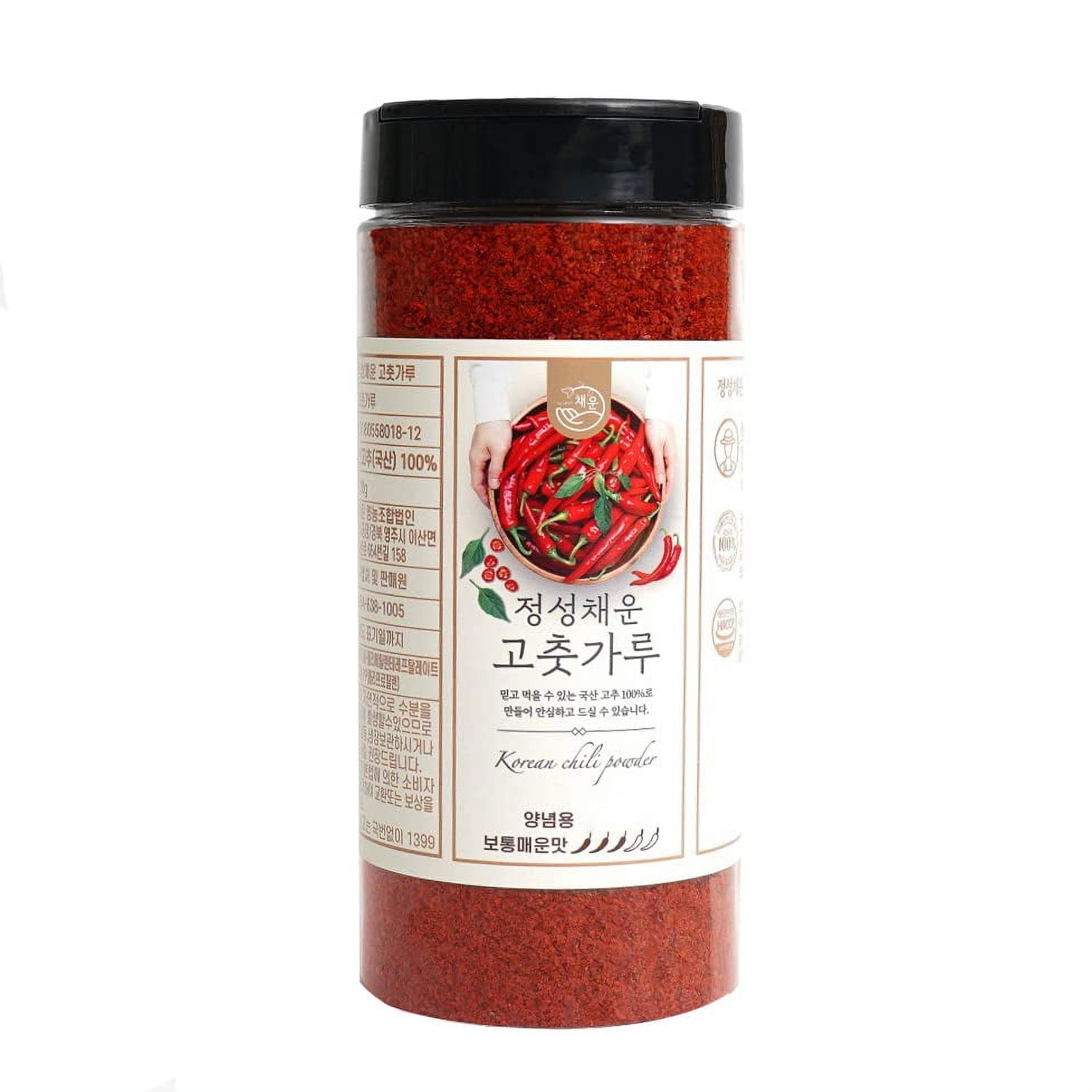 Chaeun, Korean Premium Red Chili Pepper Flakes Powder Gochugaru PET ...