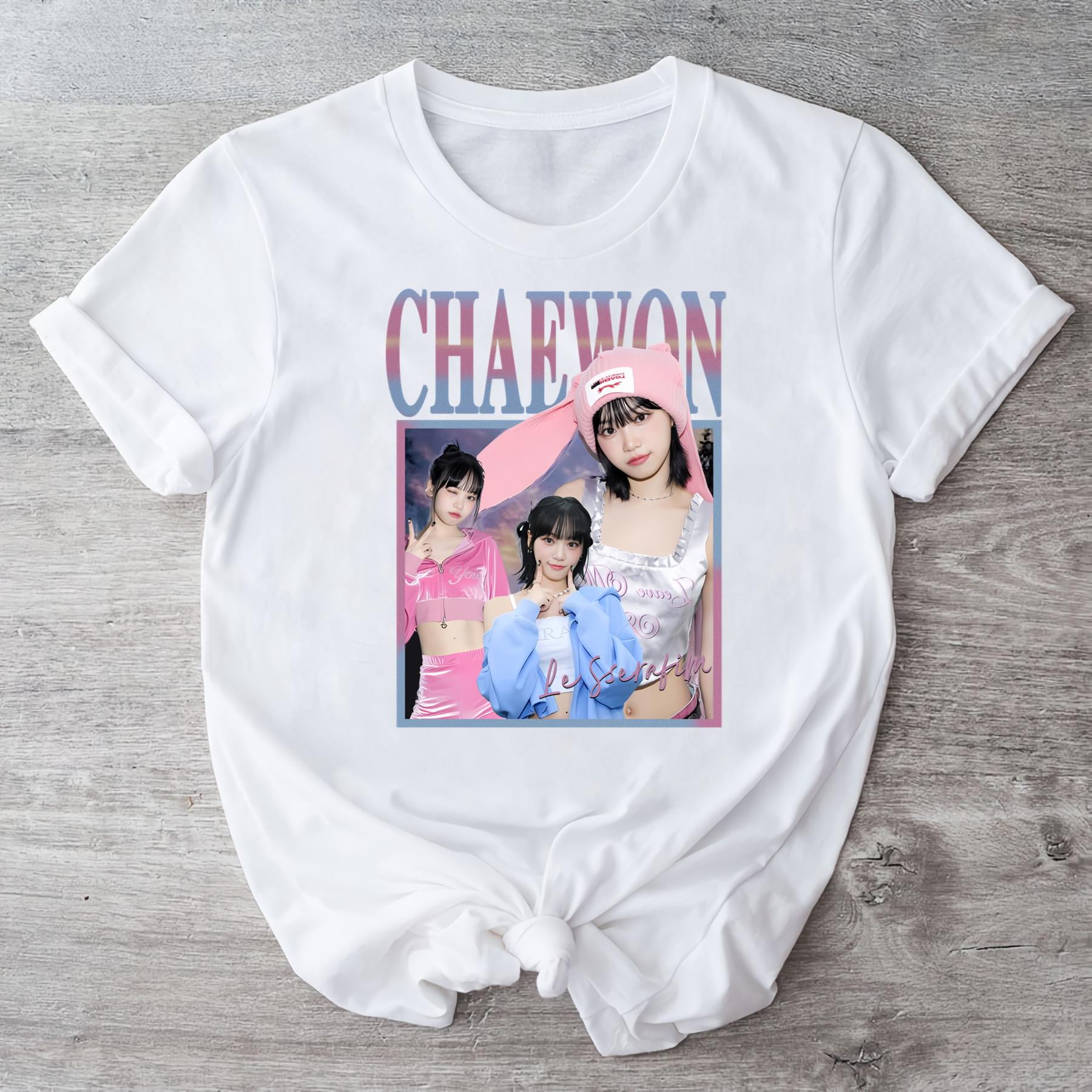 Chaewon T-Shirt - Le SSerafim T-Shirt - Kim Chaewon T-Shirt - Chaewon ...