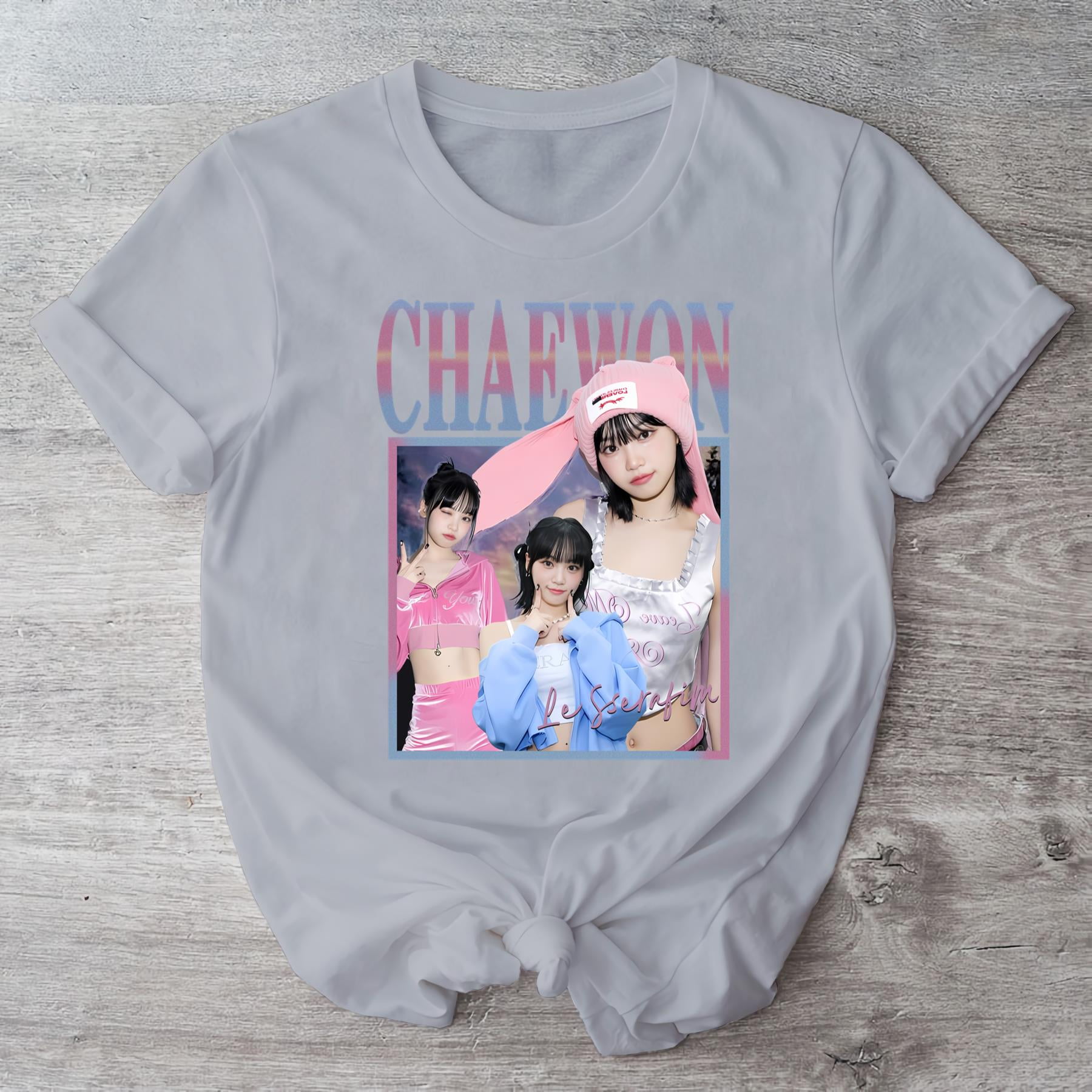 Chaewon T-Shirt - Le SSerafim T-Shirt - Kim Chaewon T-Shirt - Chaewon ...