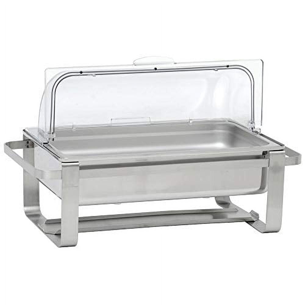 Chafer Cover Full Size Clear Polycarbonate Rolltop- 21" L x 13" W x 7 ...