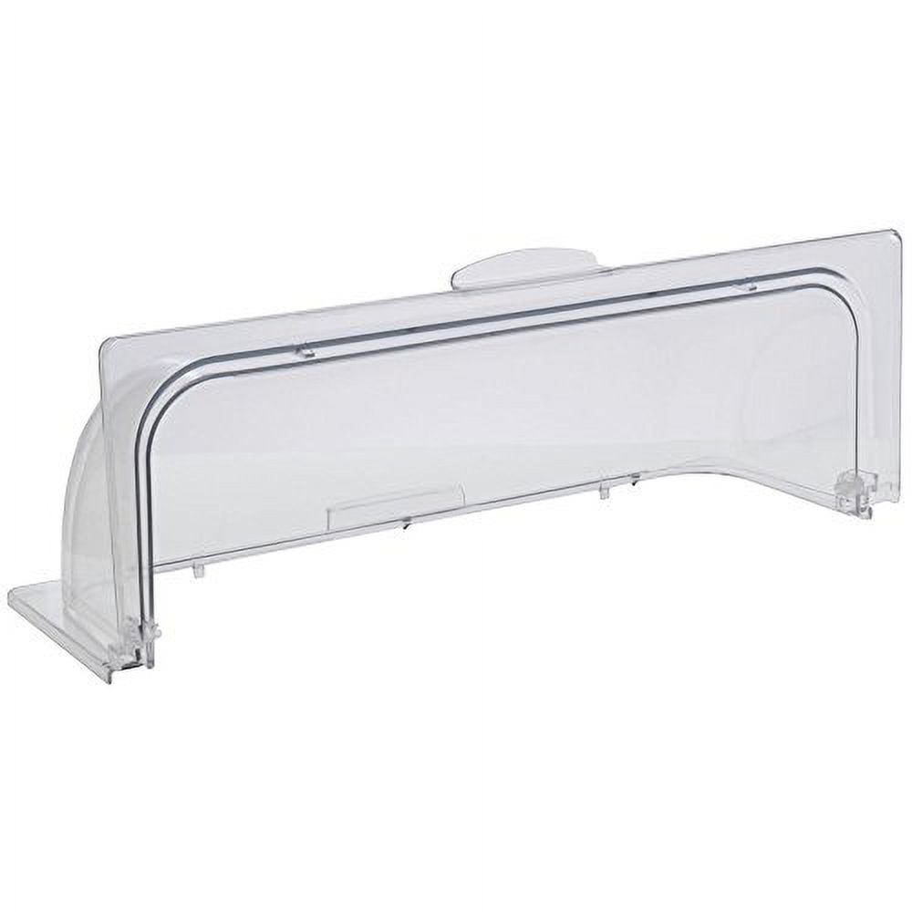 Chafer Cover Full Size Clear Polycarbonate Rolltop- 21" L x 13" W x 7 ...