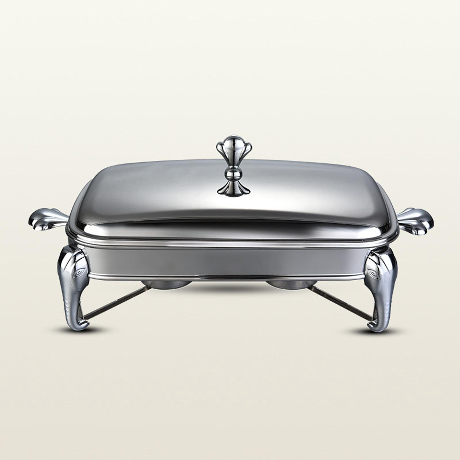 Chafing Dish 2.4L Buffet Warmer Serving Utensils Food Pan Food Warmer ...