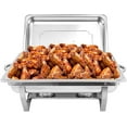 Chafing Dish Buffet Set (1 Pack) Chafers 8QT Buffet Servers and Warmers ...