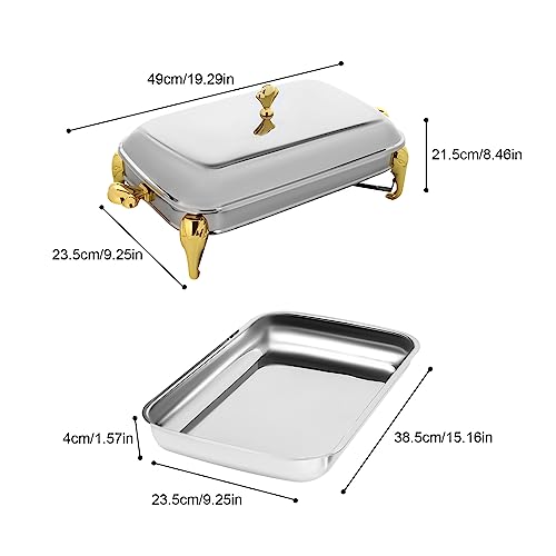 Chafing Dish Buffet Set Buffet Servers,Stainless Steel Dish Buffet Food ...