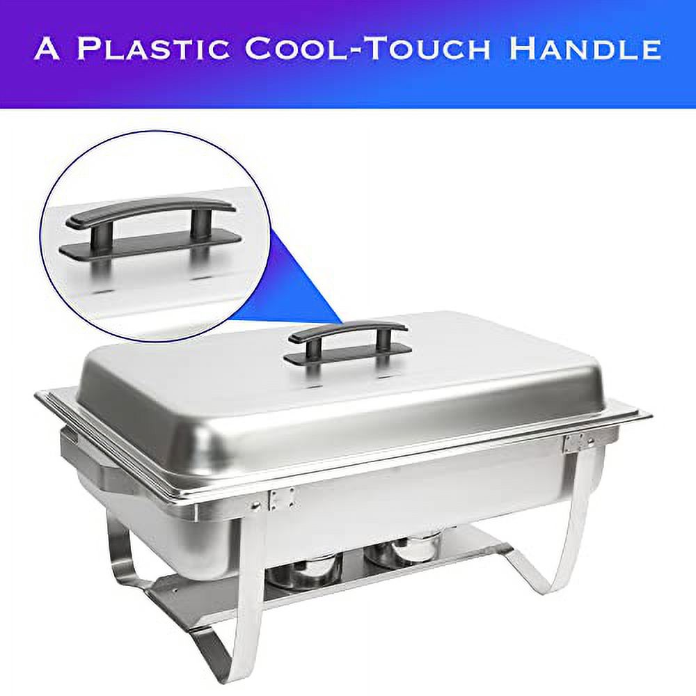 Chafing Dish Buffet Set Chafers 8QT Buffet Servers And Warmers ...