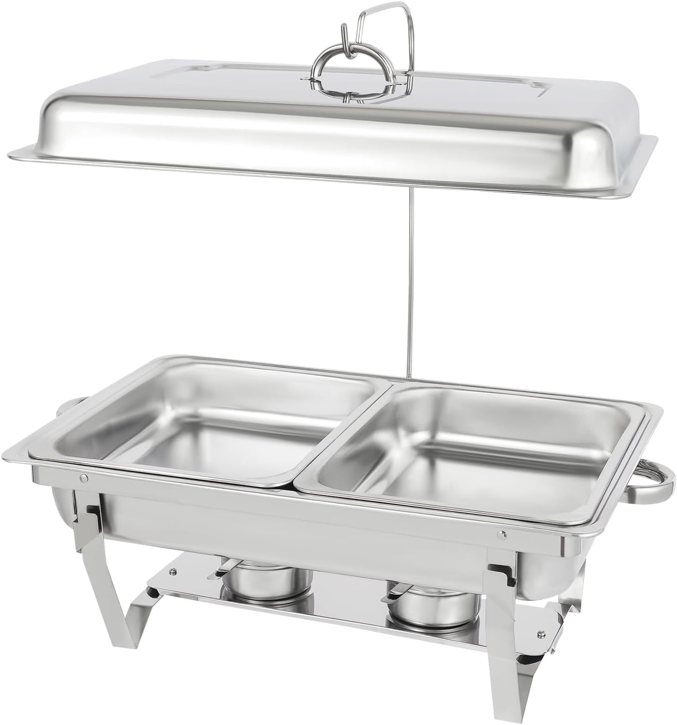 Chafing Dish Buffet Set Stainless Steel Buffet Tray Set with Hanging ...