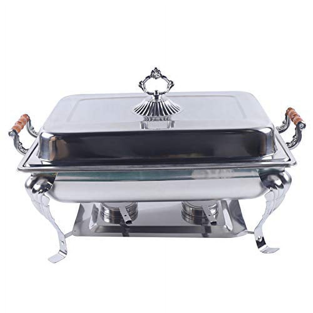 Chafing Dish Buffet Set, Stainless Steel Warming Container Chafing Dish ...
