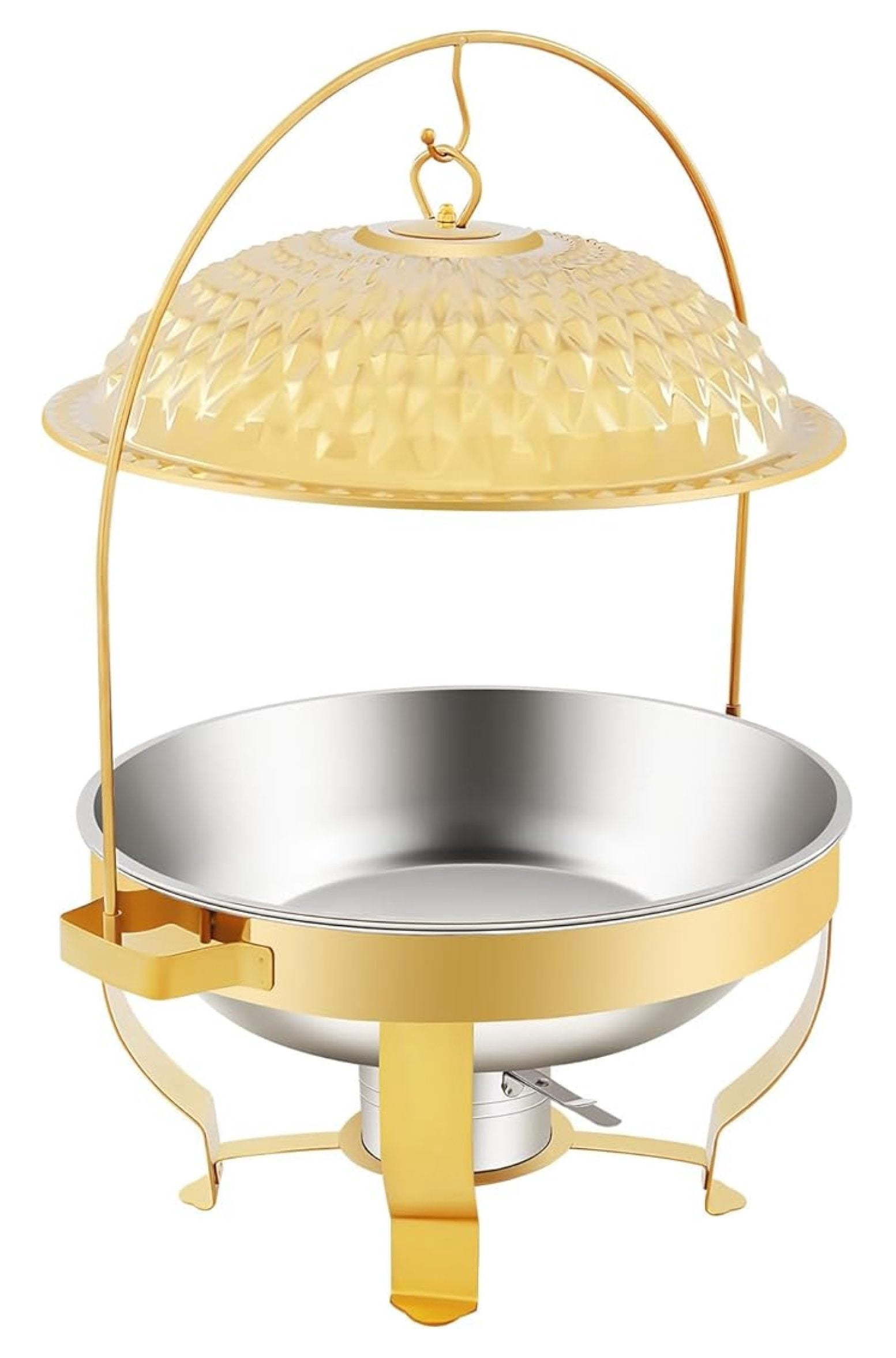 Chafing Dish Buffet Set with Top Lid, 6.3 Qt Buffet Servers and Warmers ...