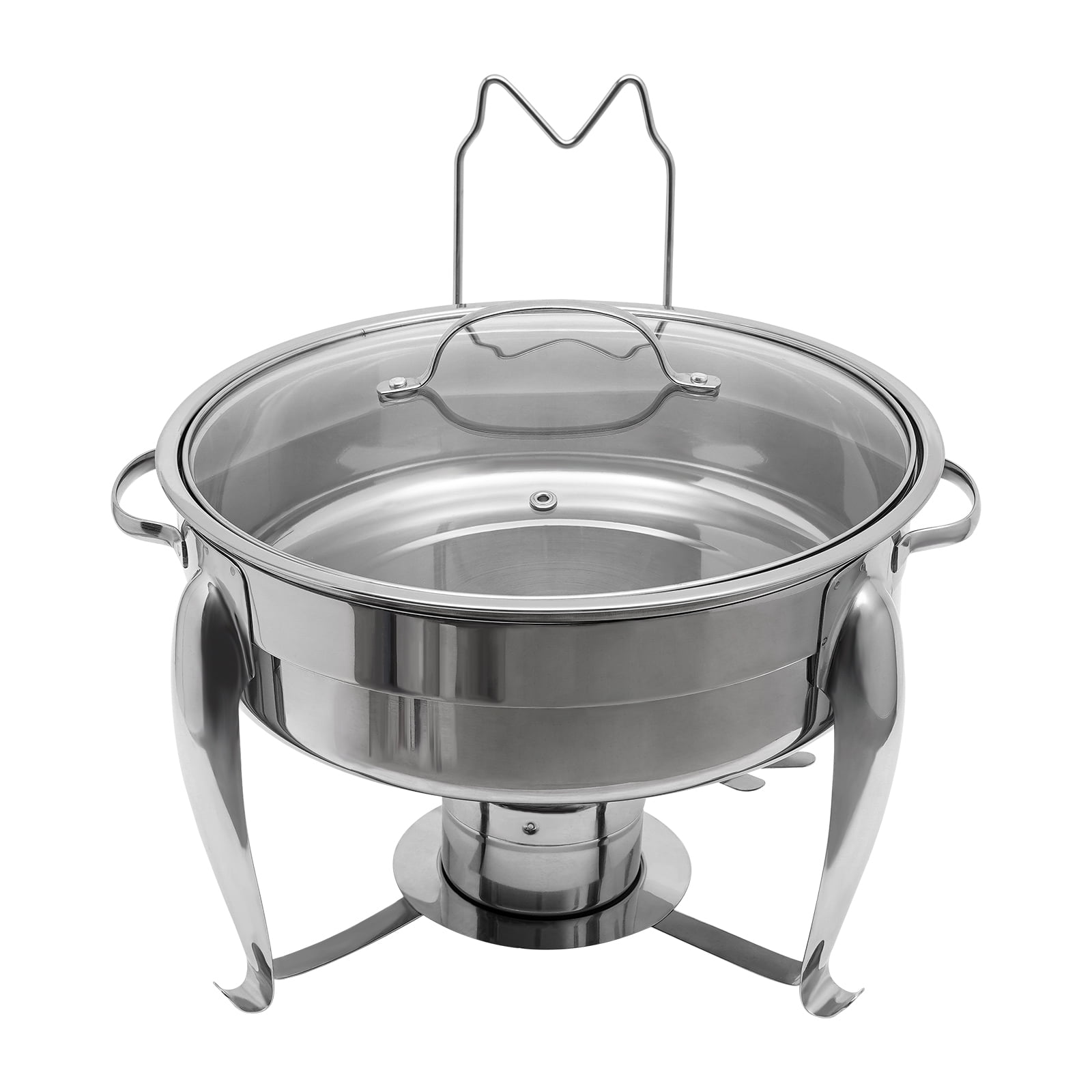 Chafing Dish Buffet Warmer,6.34QT Round Buffet Server and Warmer ...