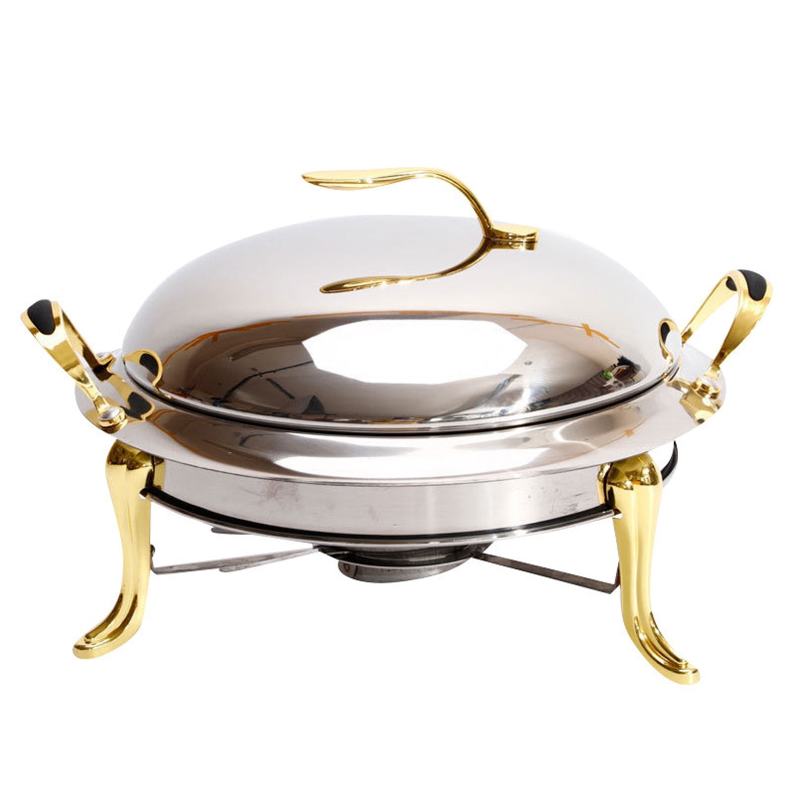 Chafing Dish Set, Stainless Steel Round Buffet Chafer With Pans And ...