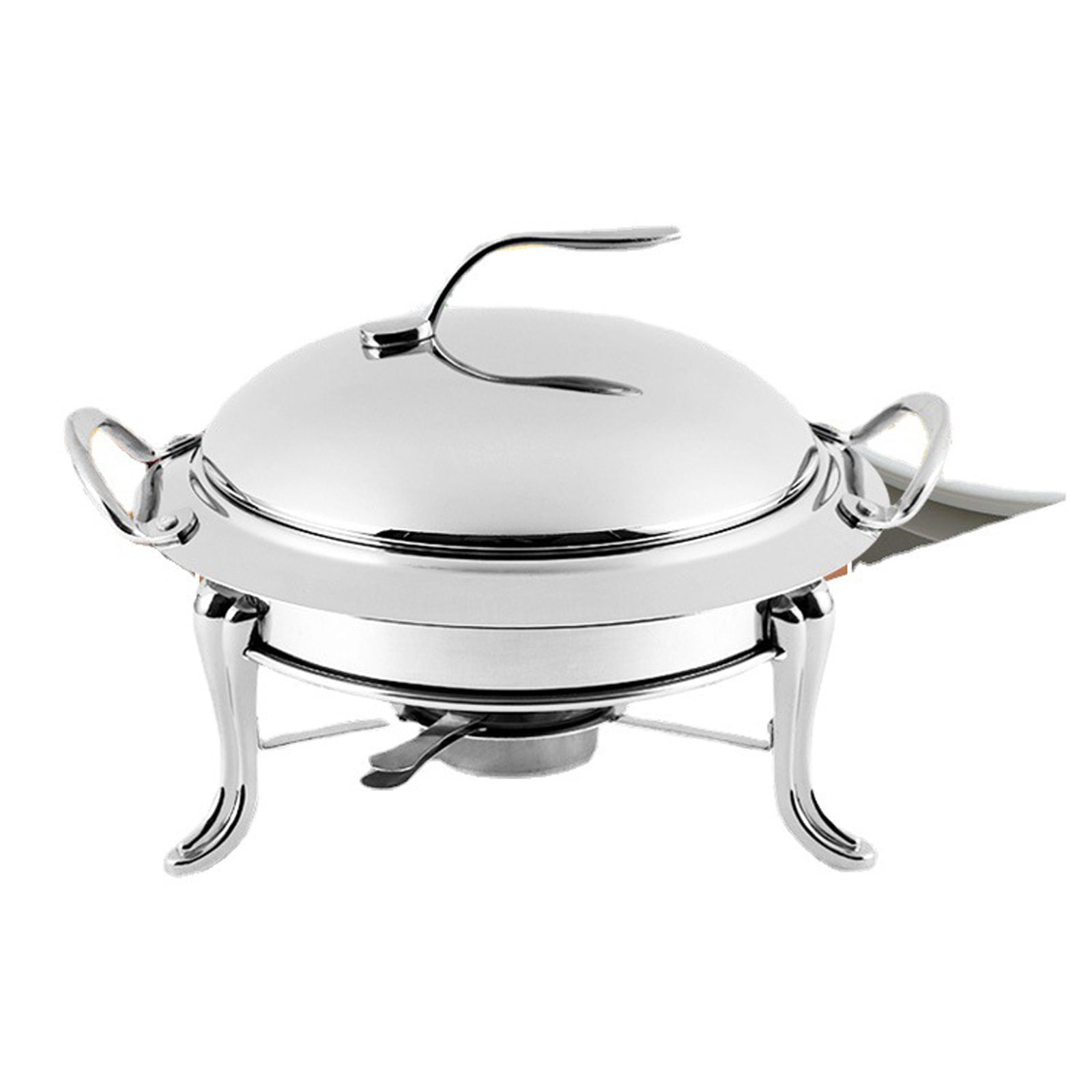 Chafing Dish Set, Stainless Steel Round Buffet Chafer With Pans And ...