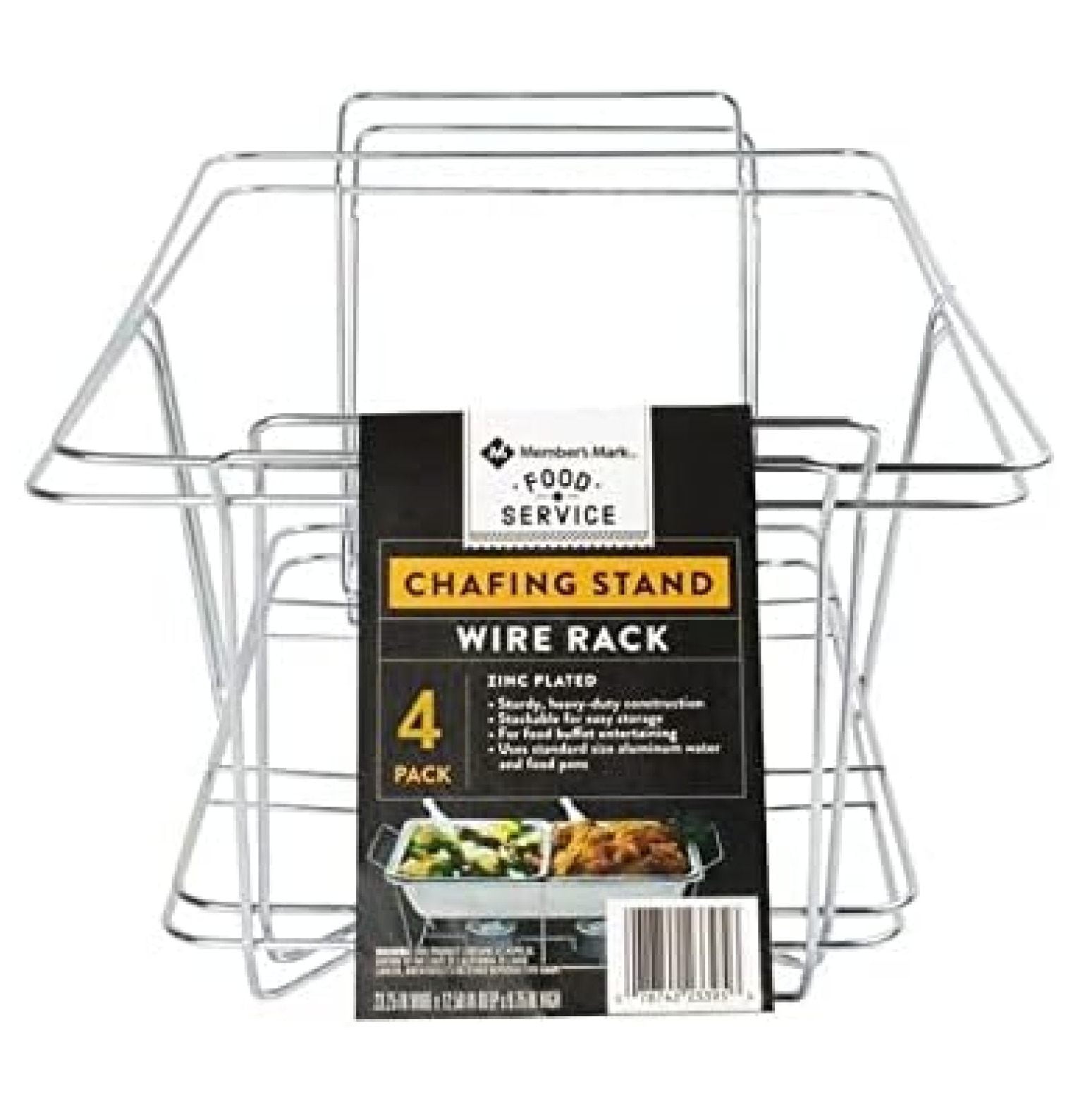 Chafing Dish Wire Rack 4 Count, Stainless Steel - Walmart.com