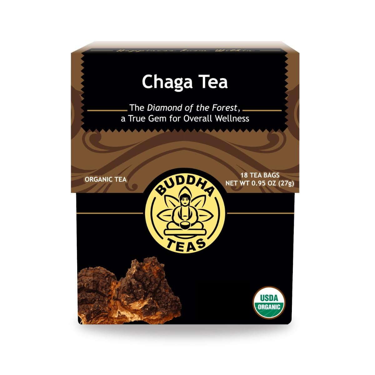 - Chaga Tea - Organic Herbal Tea - For Cognitive Balance & Overall ...
