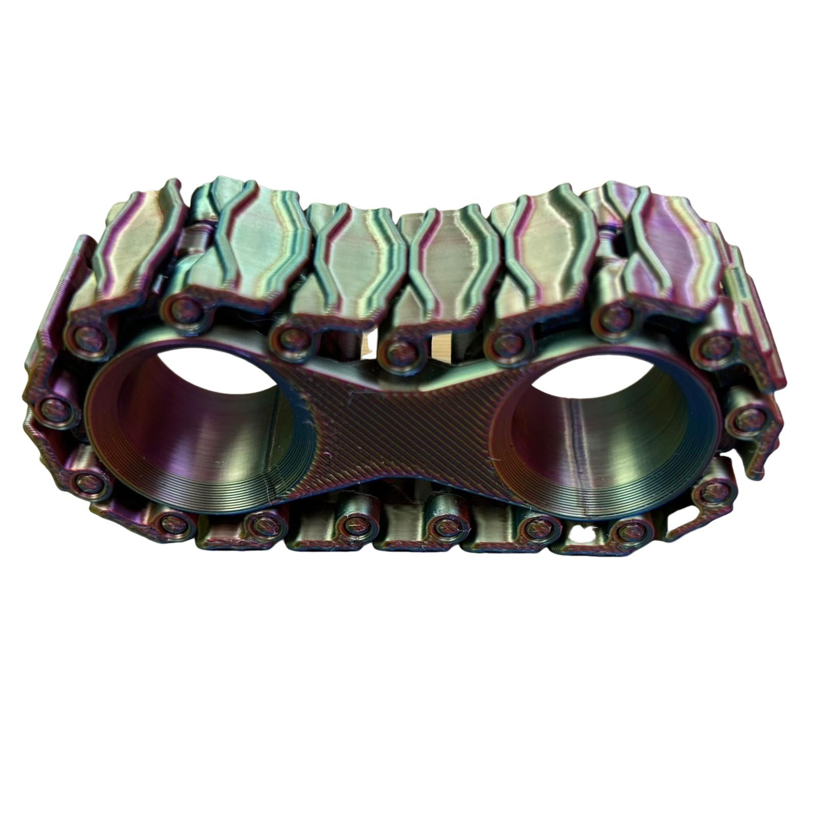 Chagetd 3D Printed Tank Track Gyroscope Stress Anxiety Relief Finger ...