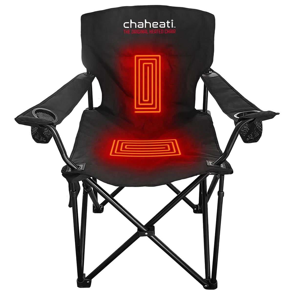 Chaheati 7V Battery Heated Camping Chair - Walmart.com