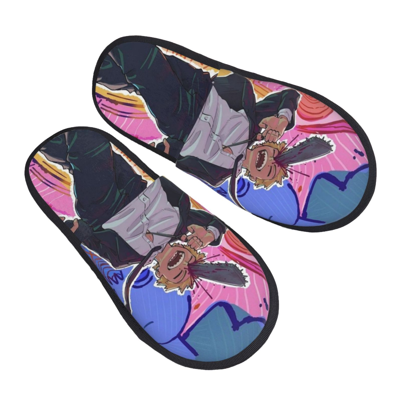 Chai-Nsa,W Anime Men House Slippers For Women Men Indoor Outdoor-Cute ...
