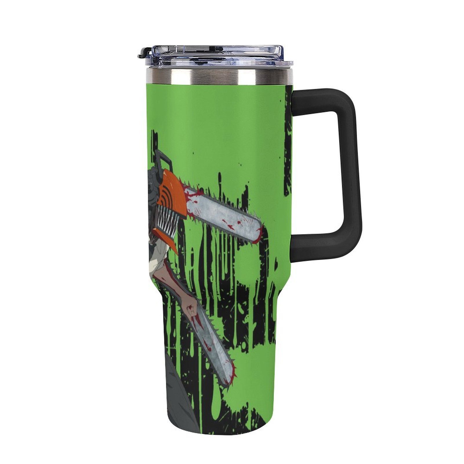 Chai-Nsa,w Anime Men 40oz Tumbler with Handle and Straw Lid Vacuum ...