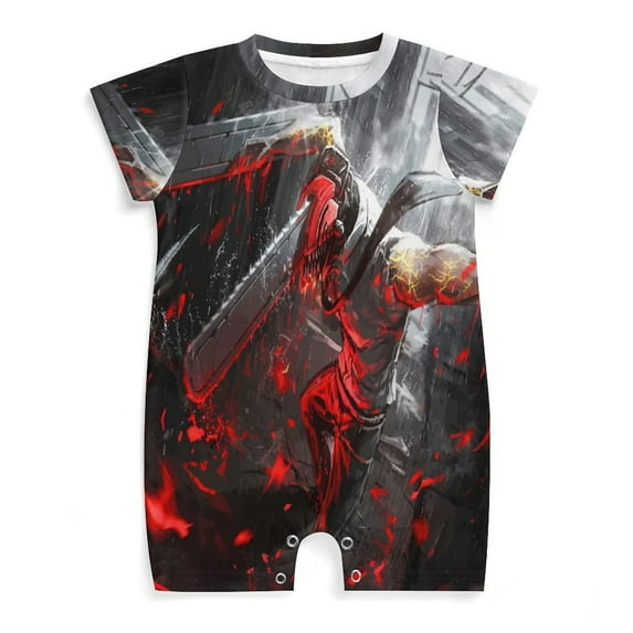 Chai-Nsa,w Anime Men Newborn Baby Romper Clothing Infant Short Sleeve ...