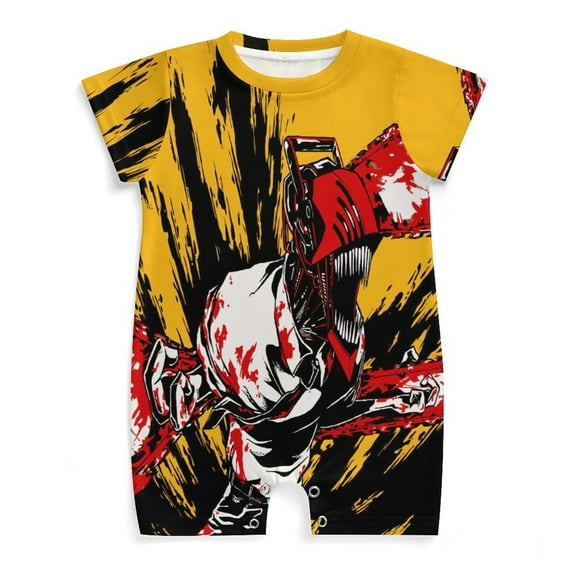 Chai-Nsa,w Anime Men Newborn Baby Romper Clothing Infant Short Sleeve ...