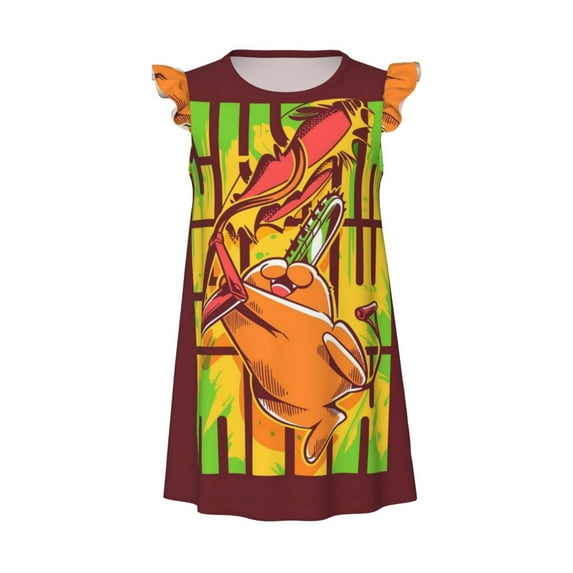 Chai-Nsa,w Anime Men Nightgown Short Flutter Sleeve Pajamas Cartoon ...