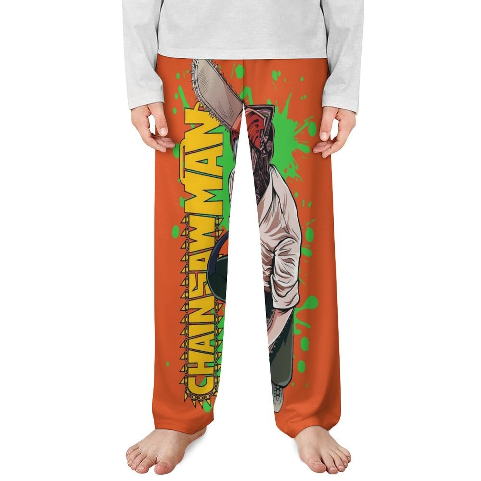 Chai-Nsa,w Anime Men Pajama Pants Long Sleep Plaid Pants Soft Lounge Pj ...