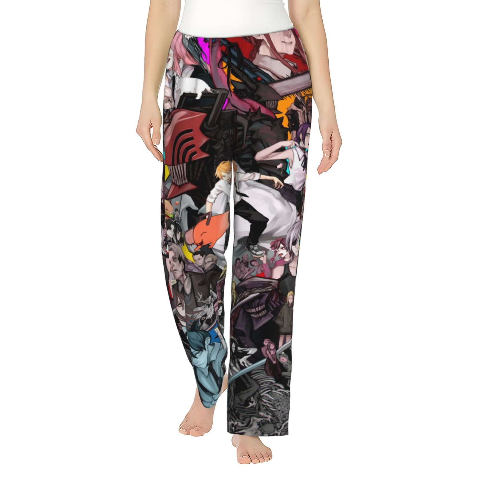 Chai-Nsa,w Anime Men Pajama Pants for Women Cartoon Pajama Pants All ...