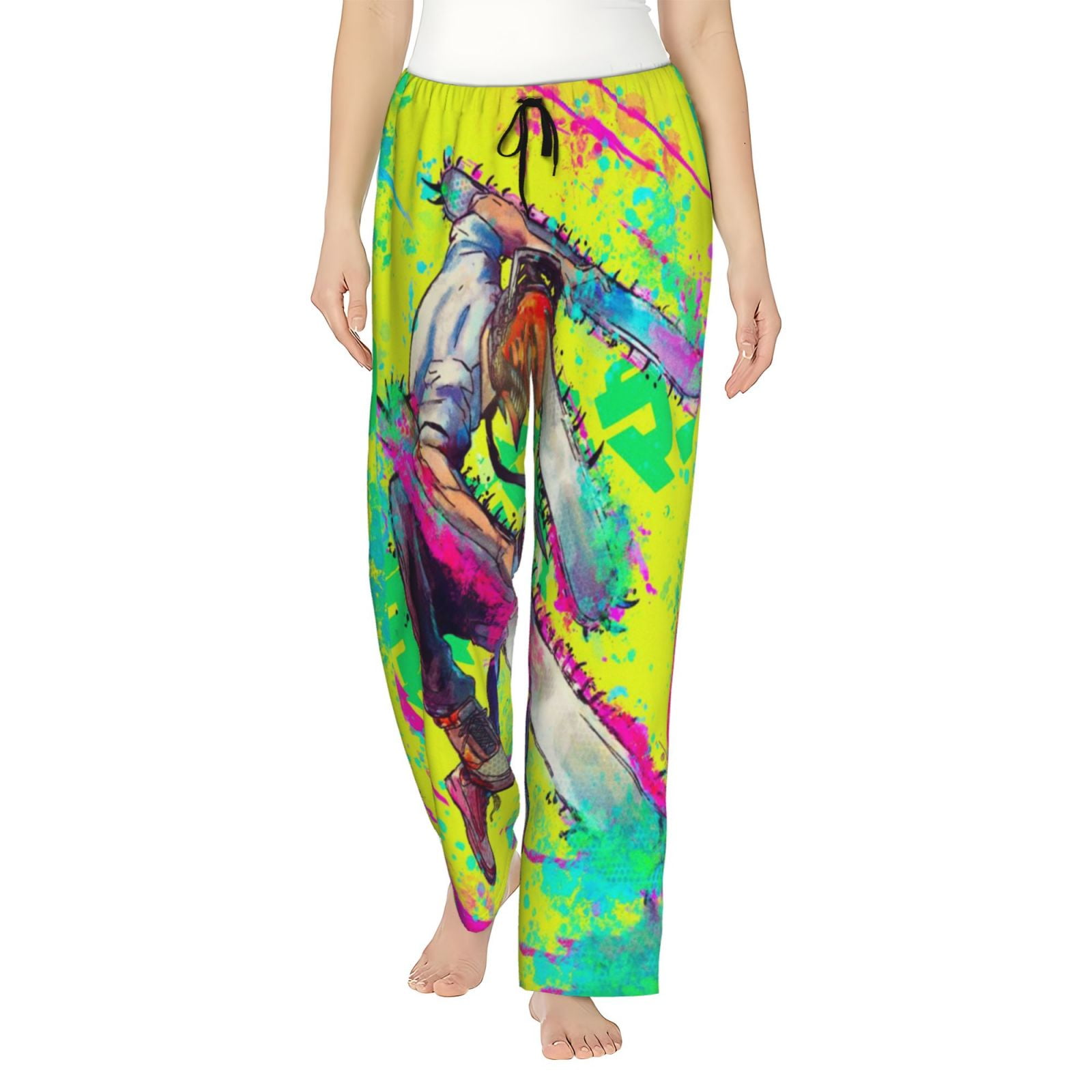 Chai-Nsa,w Anime Men Pajama Pants for Women Cartoon Pajama Pants All ...