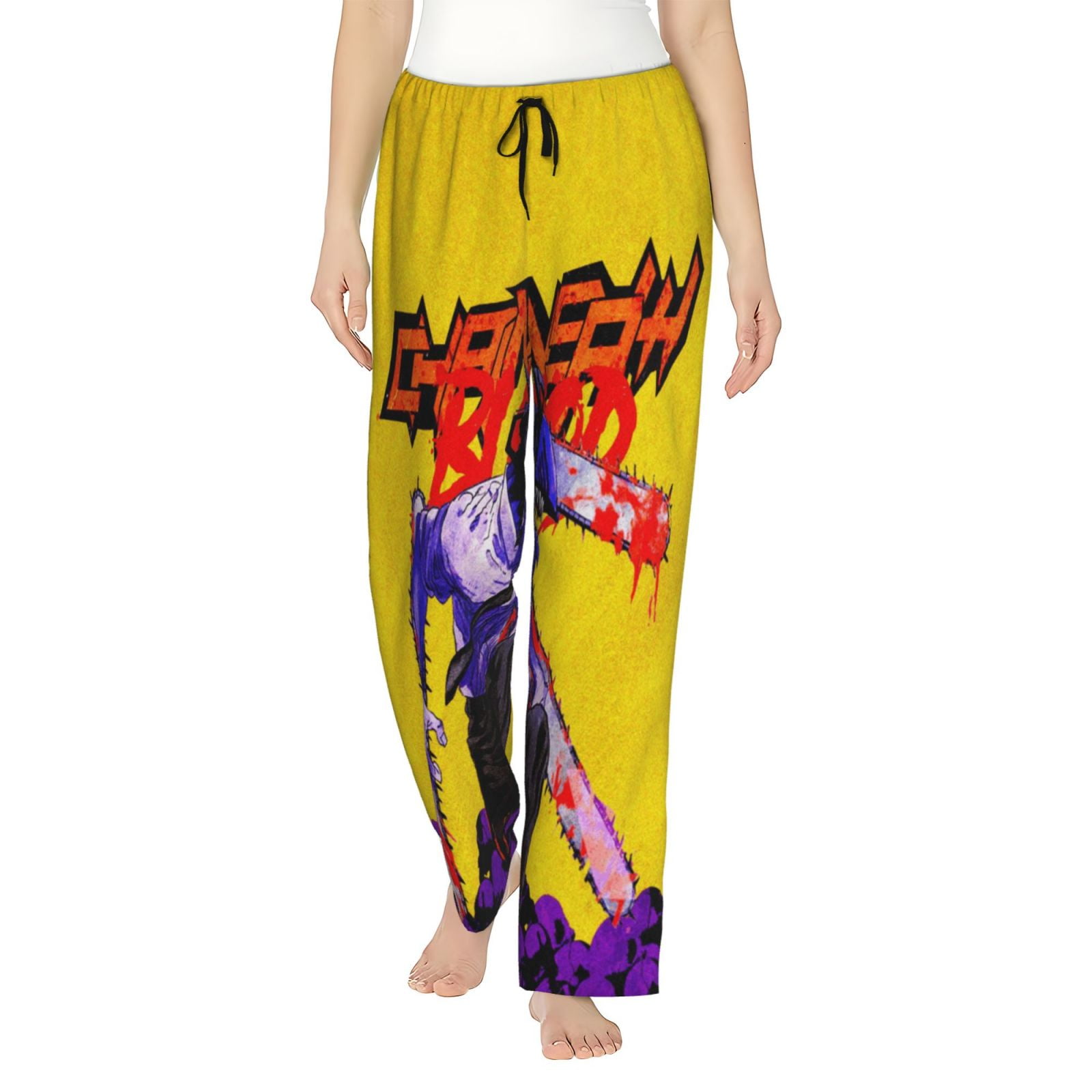 Chai-Nsa,w Anime Men Pajama Pants for Women Cartoon Pajama Pants All ...