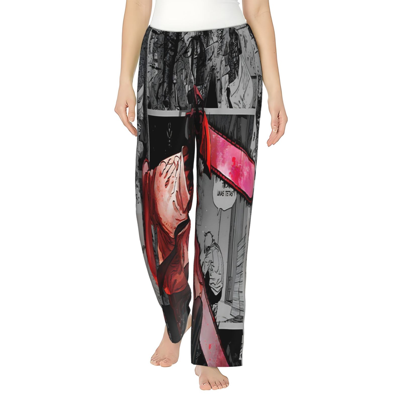 Chai-Nsa,w Anime Men Pajama Pants for Women Cartoon Pajama Pants All ...