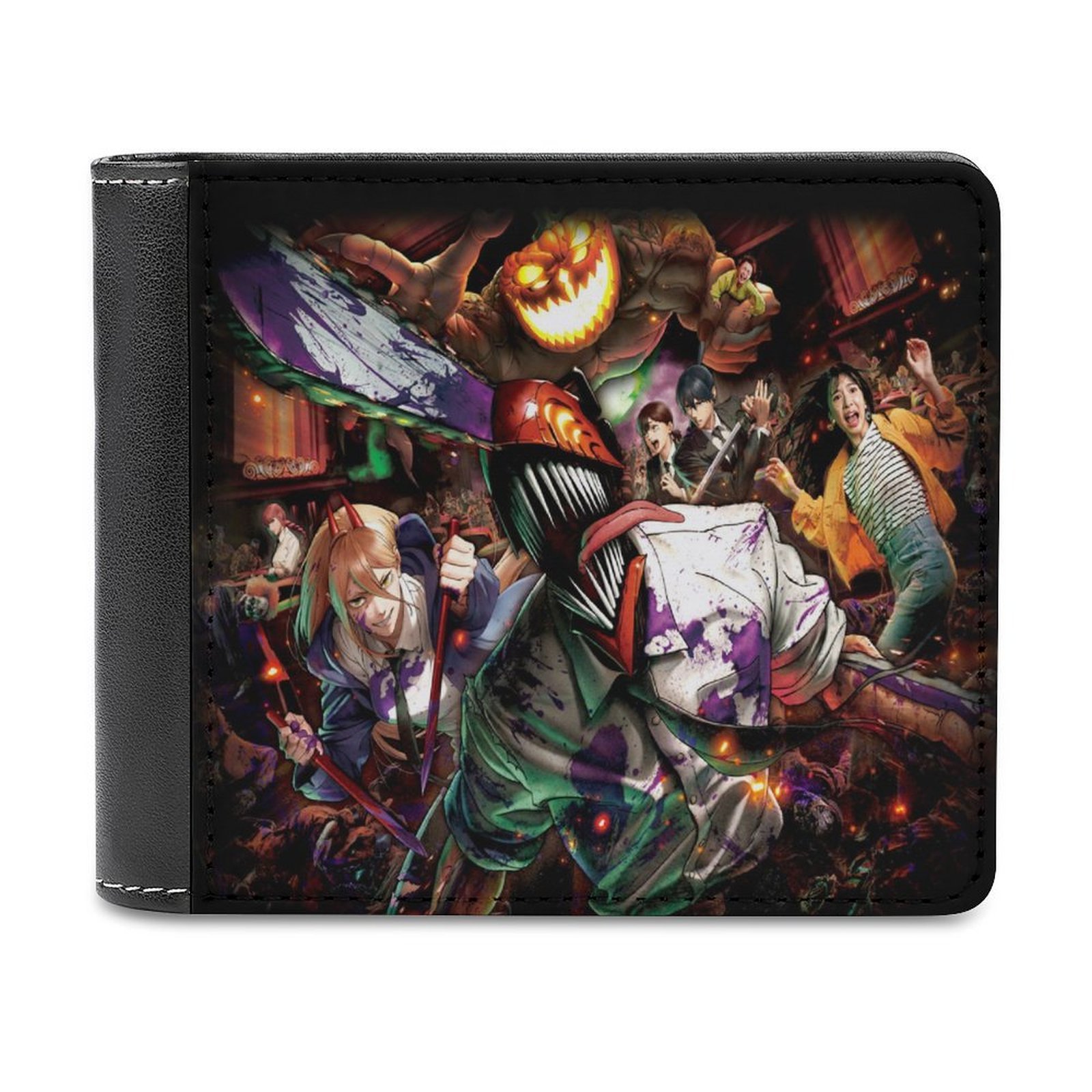Chai-Nsa,w Anime Men Wallet for Men Bifold Wallets Leather Purse Clutch ...