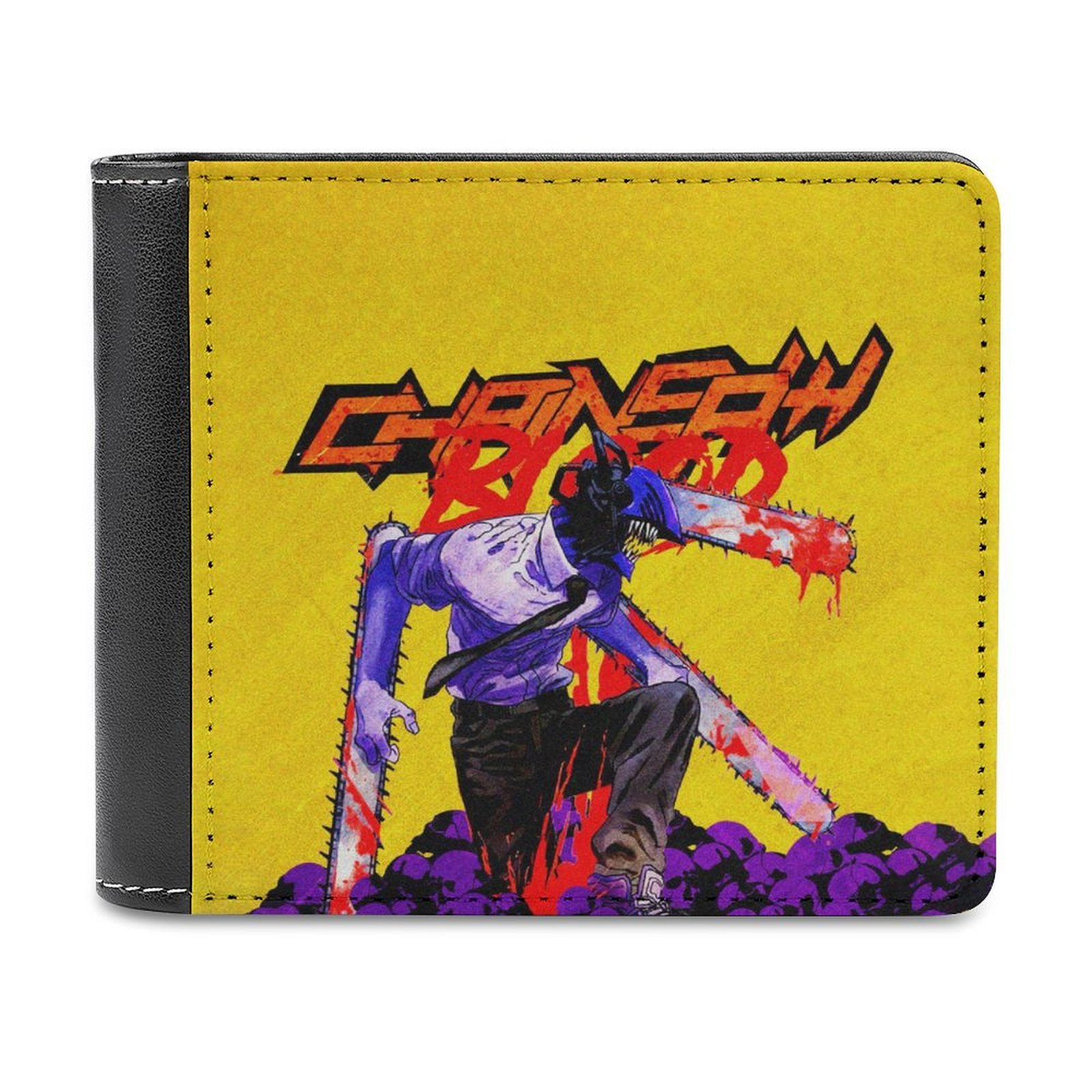 Chai-Nsa,w Anime Men Wallet for Men Bifold Wallets Leather Purse Clutch ...