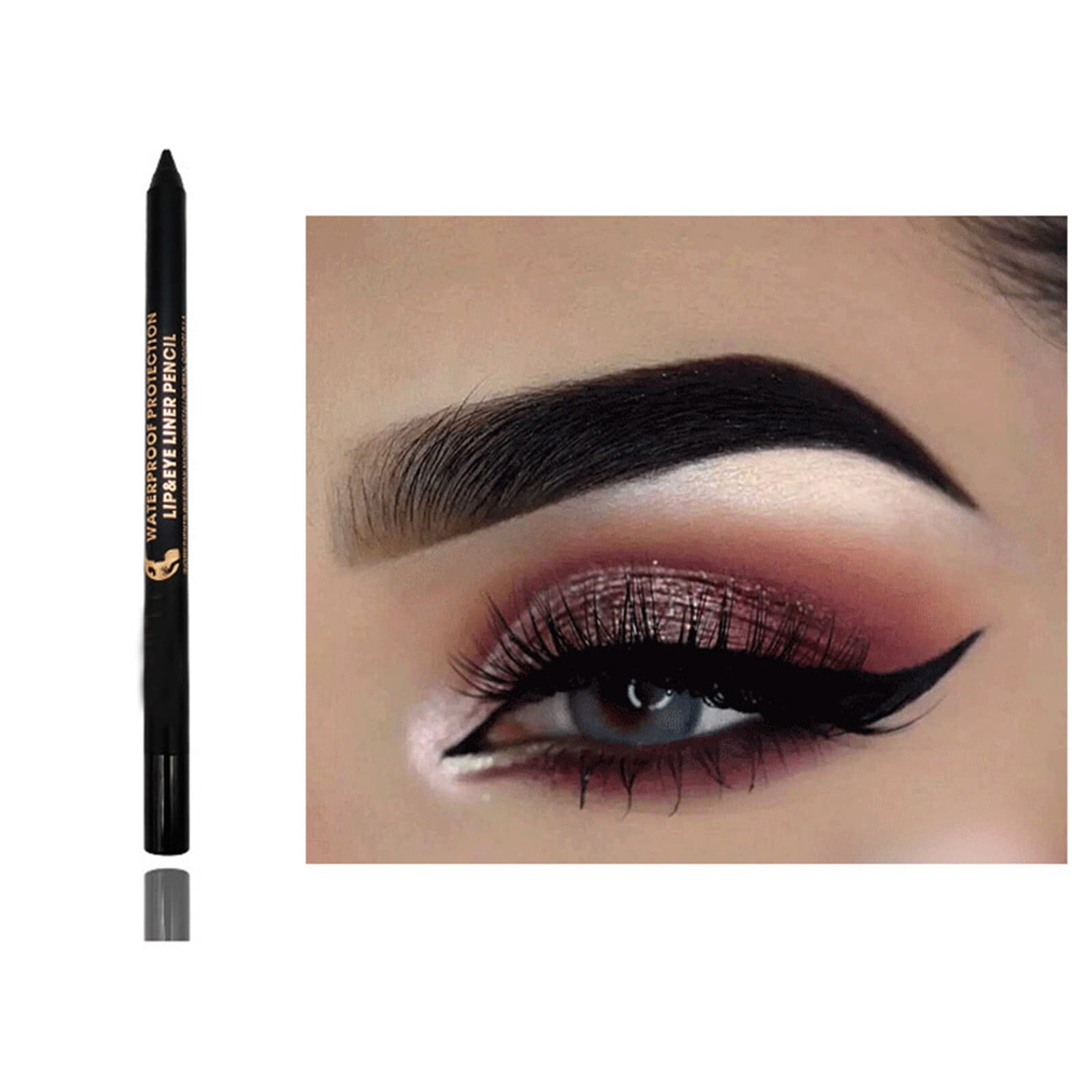 Chailin 15 Color Gel Pen Eye Shadow Pen Non Smudging Can Be Sharpened ...