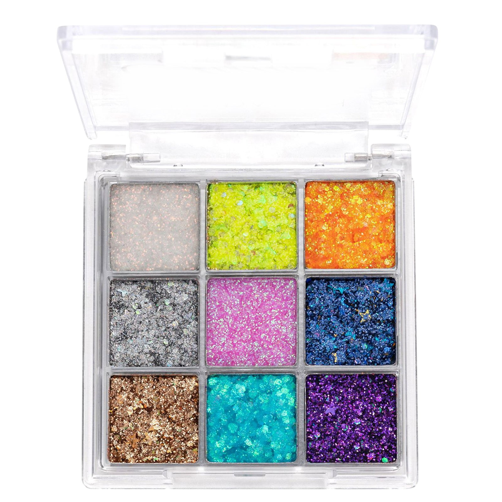 Chailin 9 Colors Fine Body Glitter Small Sequins Glitter Face Nail ...