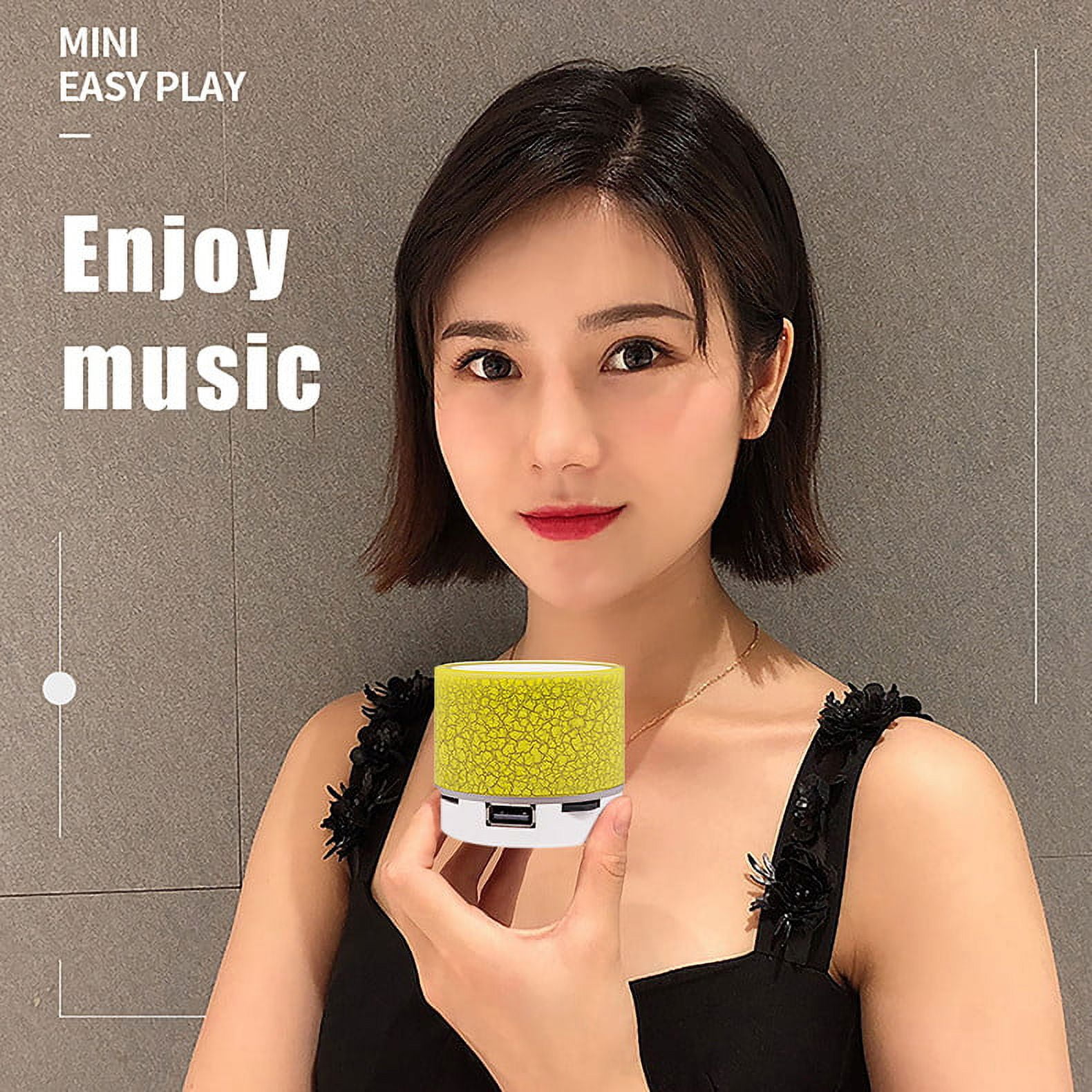 Chailin Audio Card Small Steel Mini Subwoofer Wireless Led Ligh ...