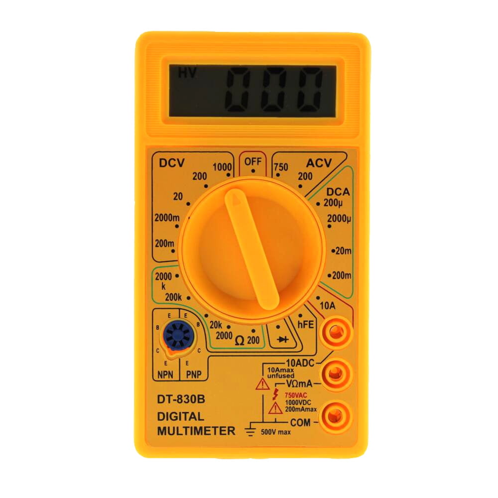 Chailin DT830B LCD Digital Multimeter Voltmeter Ammeter Voltage Circuit ...